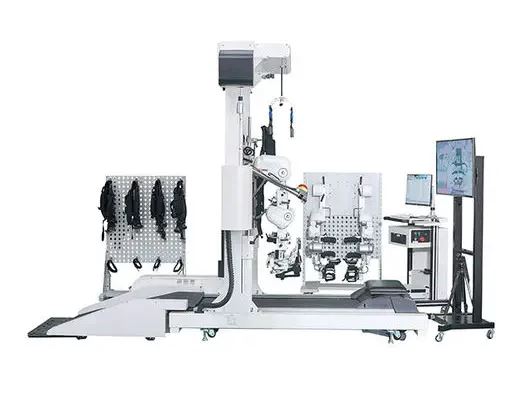 อุปกรณ์ช่วยฝึกเดิน พร้อมระบบพยุงน้ำหนักบางส่วน Gait rehabilitation system Walkbot-G Genesis ...